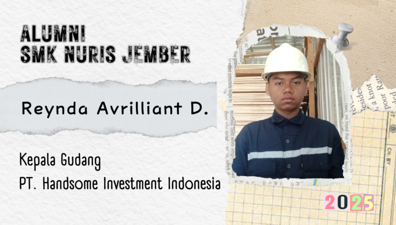 Karier Melesat! Alumni SMK Nuris yang Kini Jadi Kepala Gudang di PT ...