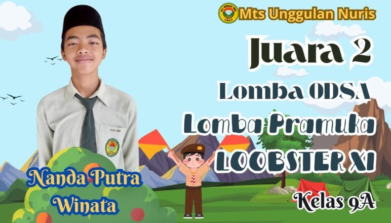 Kekompakan Membuahkan Hasil, Nanda Putra Winata, Siswa Mts Unggulan ...