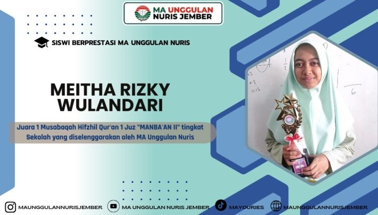Meitha Siswi MA Unggulan Nuris Raih Juara 1 MHQ 1 Juz MANBA’AN II ...